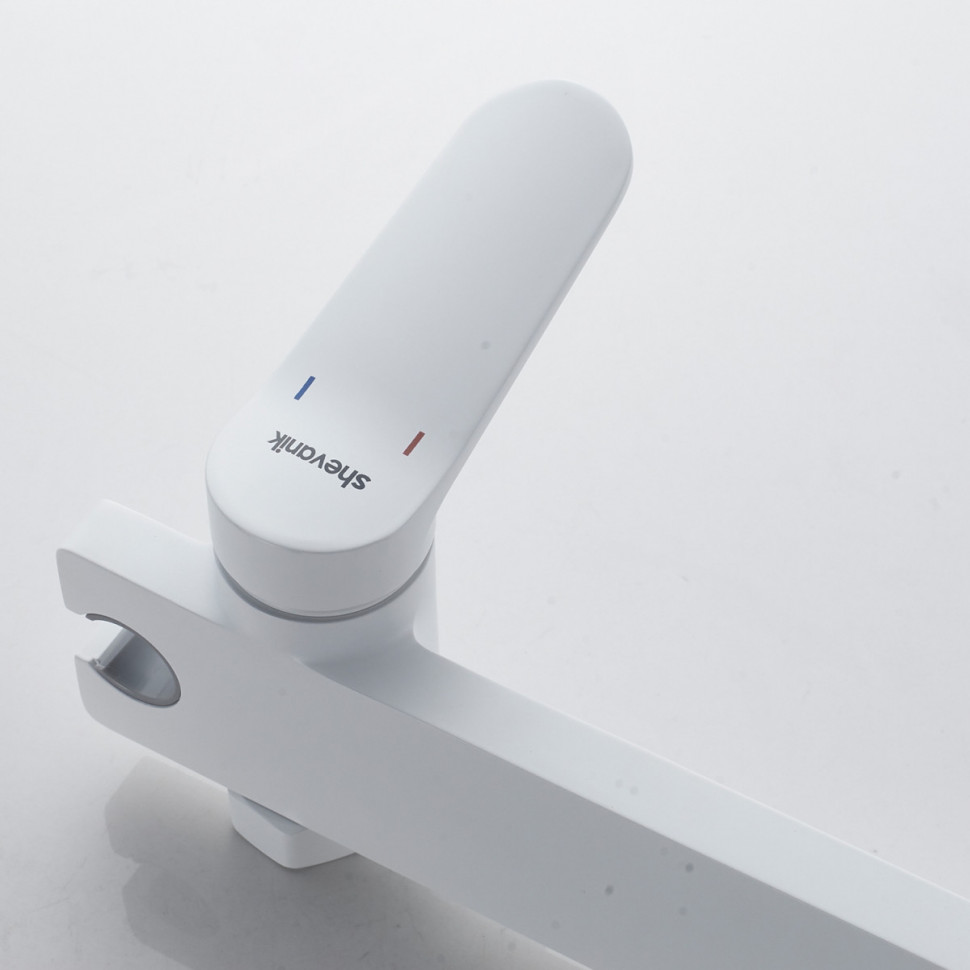 Гигиенический душ со смесителем Shevanik S4305C-1, белый купить в Москве, цена 7 608 руб ...